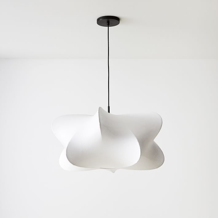 Havion Cocoon Pendant Lamp - Minimalist Polymer Shade with Adjustable ...