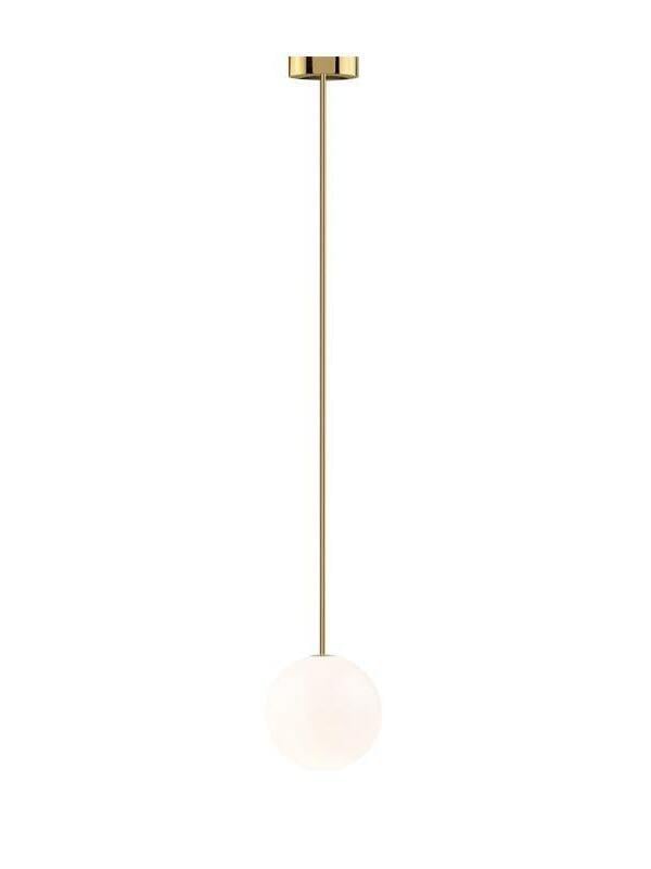 Brass Architectural Pendant Light