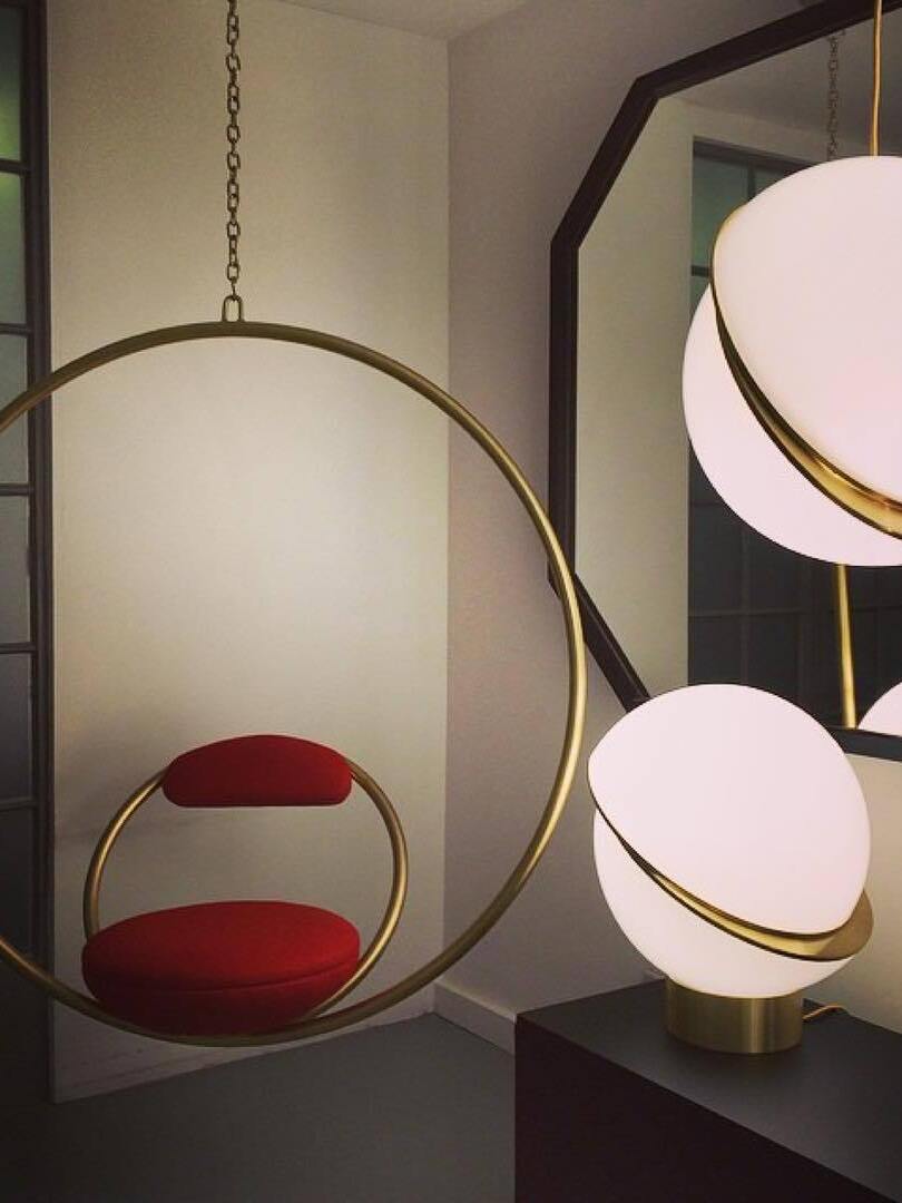Crescent Pendant Light