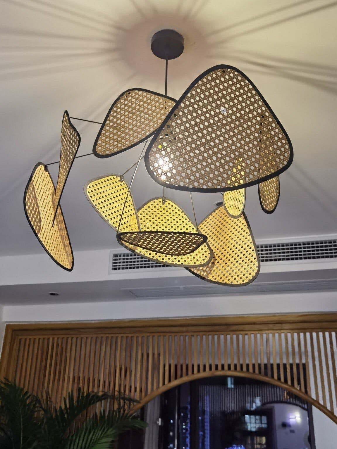 Screen Cannage Pendant Light