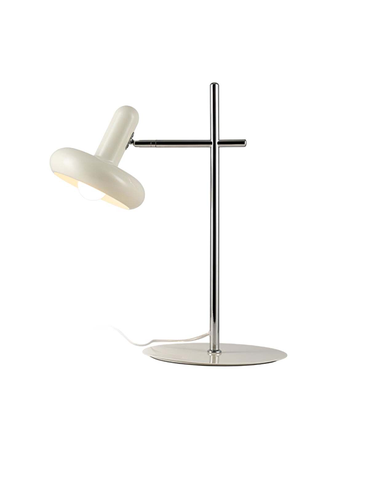 Modern Glass Flying Disc Table Lamp