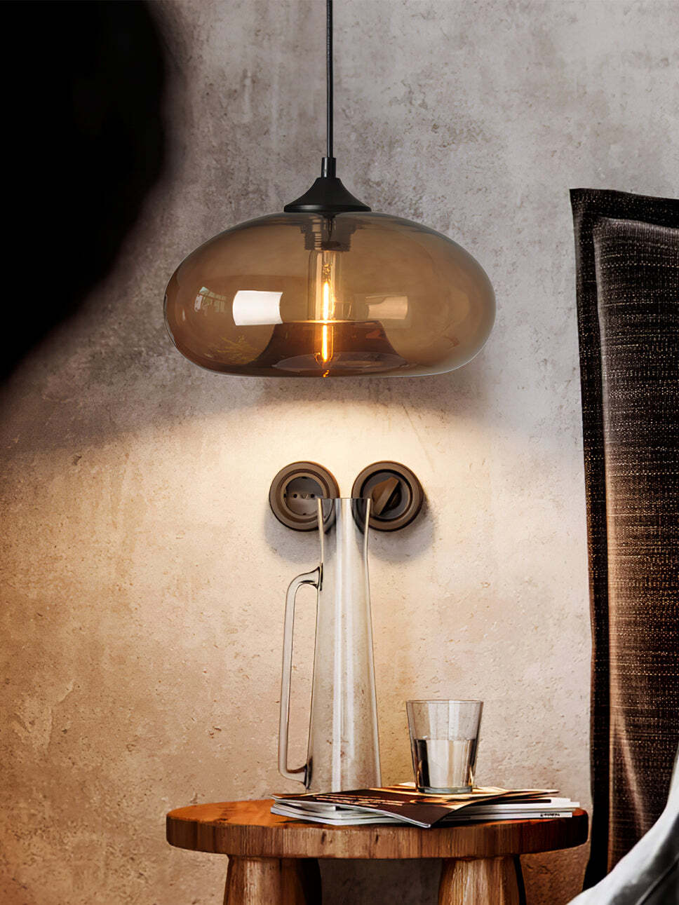 Bella Glass Pendant Lamp