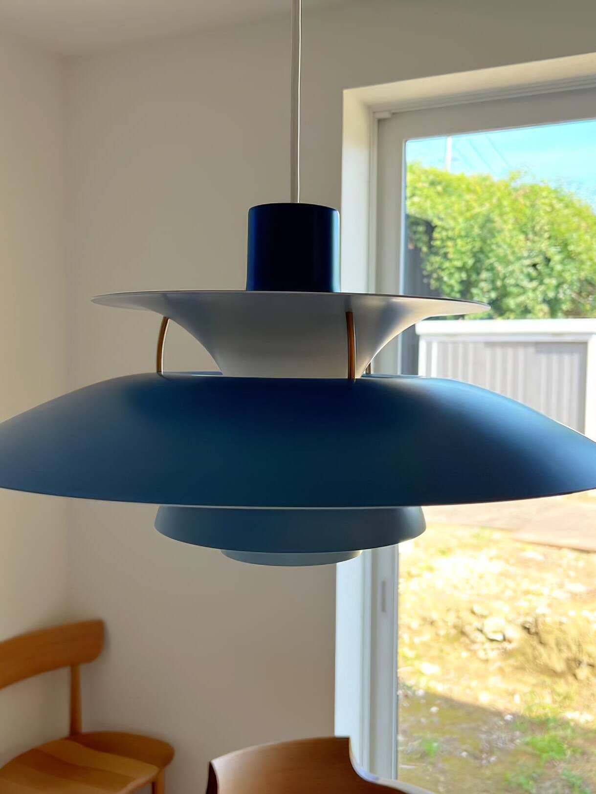 Danish Multilayer Metal Pendant Lamp