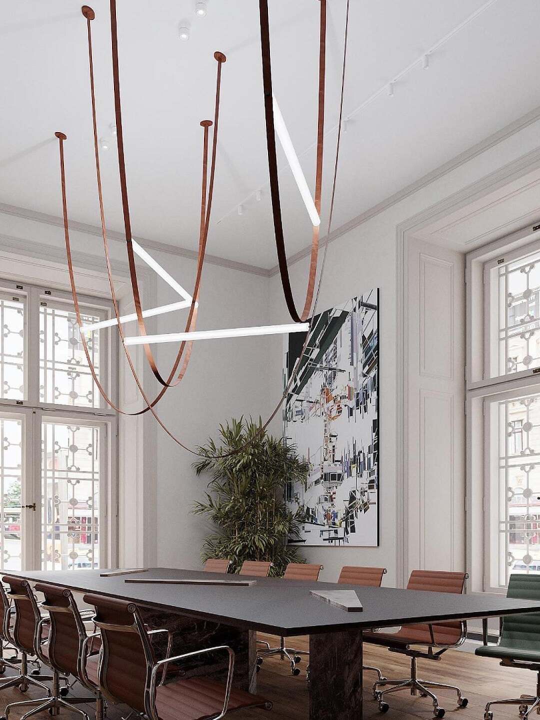 Wireline Pendant Light
