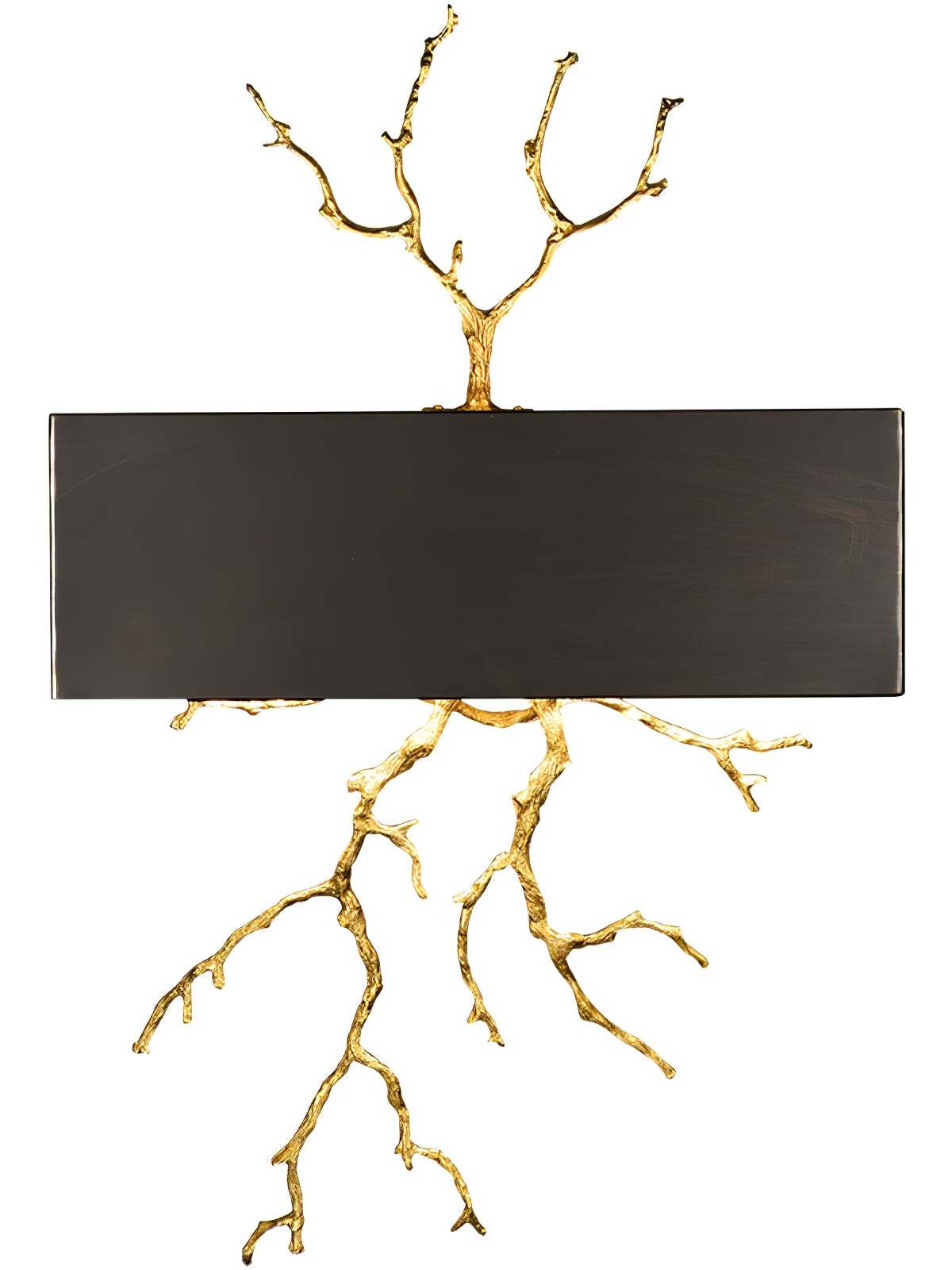 Brass Branch Wall Sconce