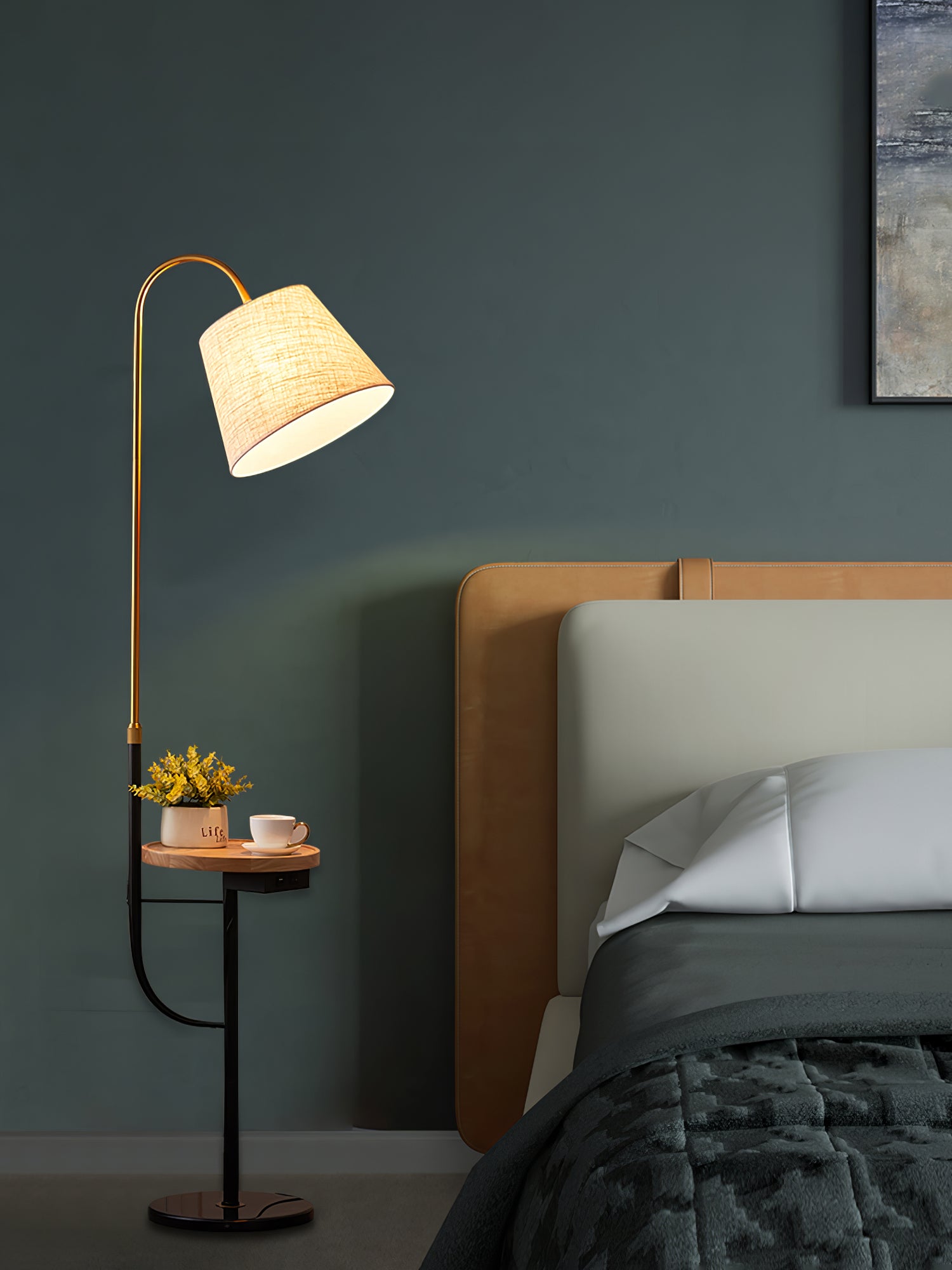 Sorsi Drawer Floor Lamp