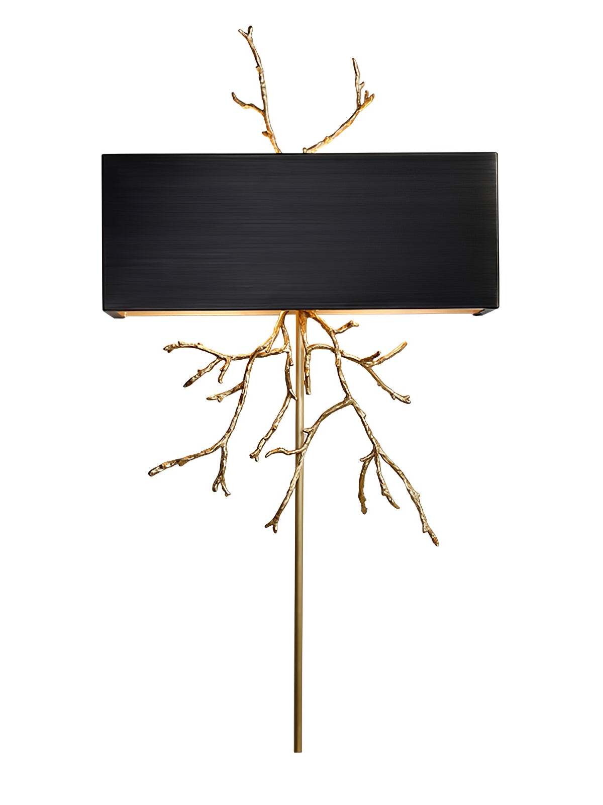 Brass Branch Wall Sconce