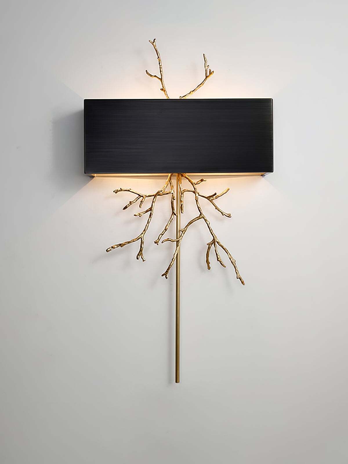 Brass Branch Wall Sconce
