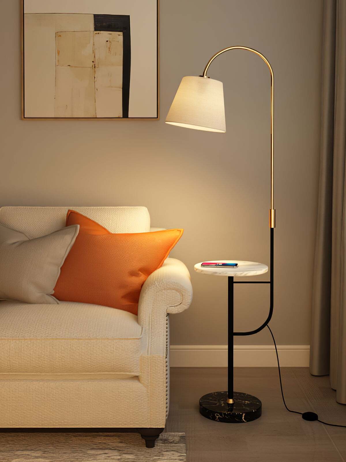 Sorsi Drawer Floor Lamp