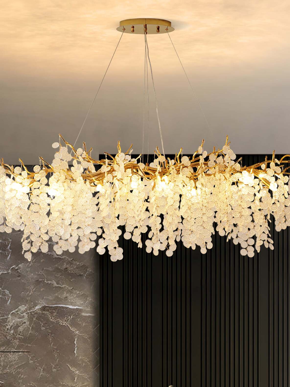 Shiro Noda Crystal Chandeliers