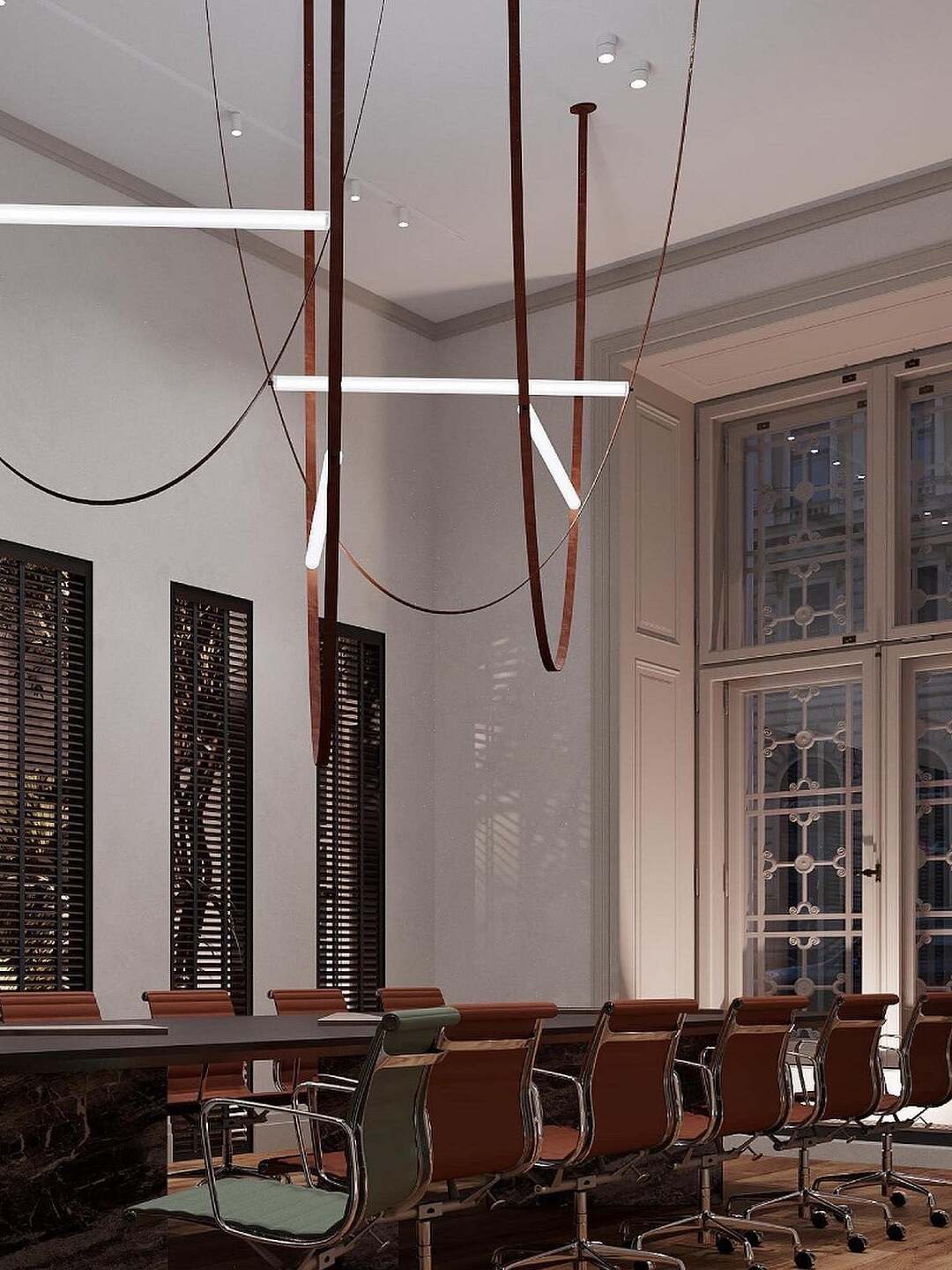 Wireline Pendant Light