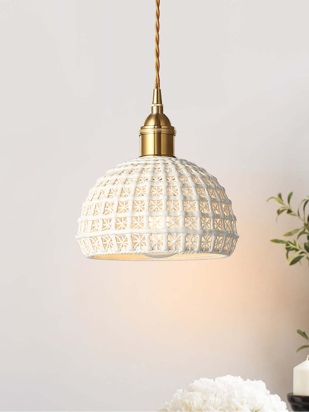 Modern Ceramic Pendant Light