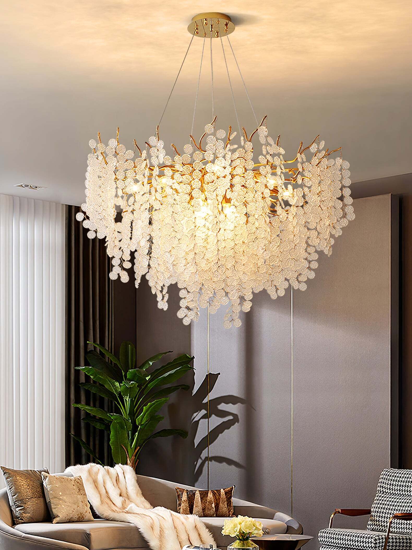 Shiro Noda Crystal Chandeliers