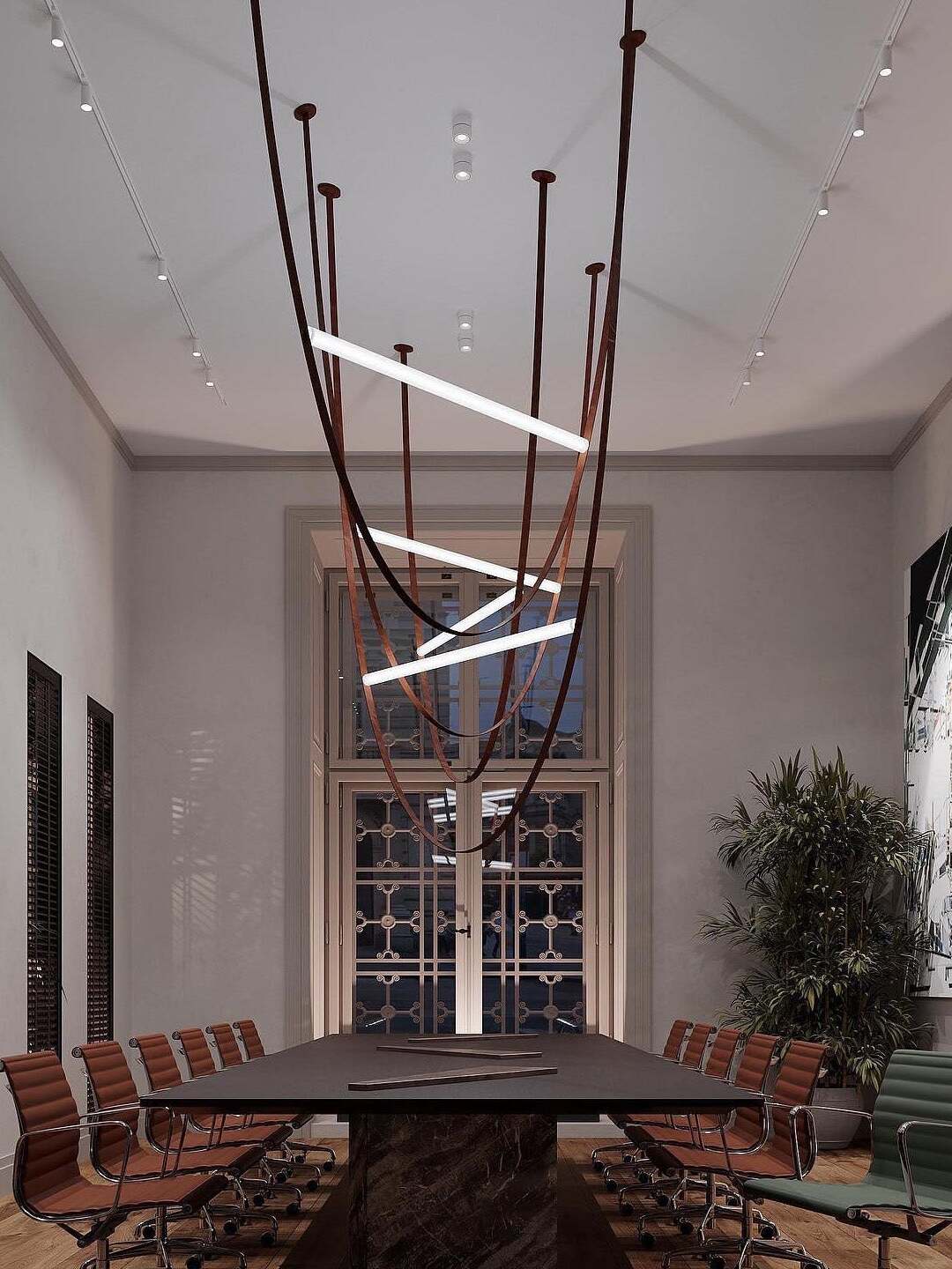 Wireline Pendant Light
