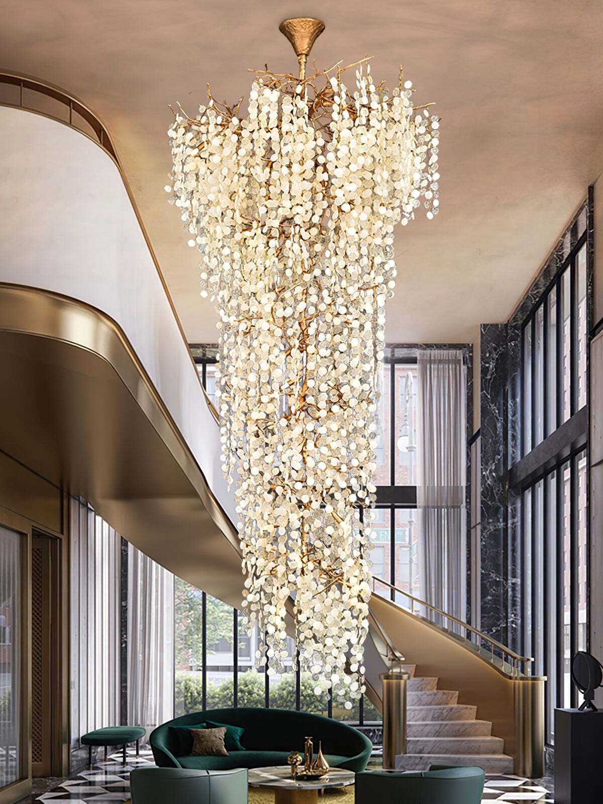 Shiro Noda Chandelier