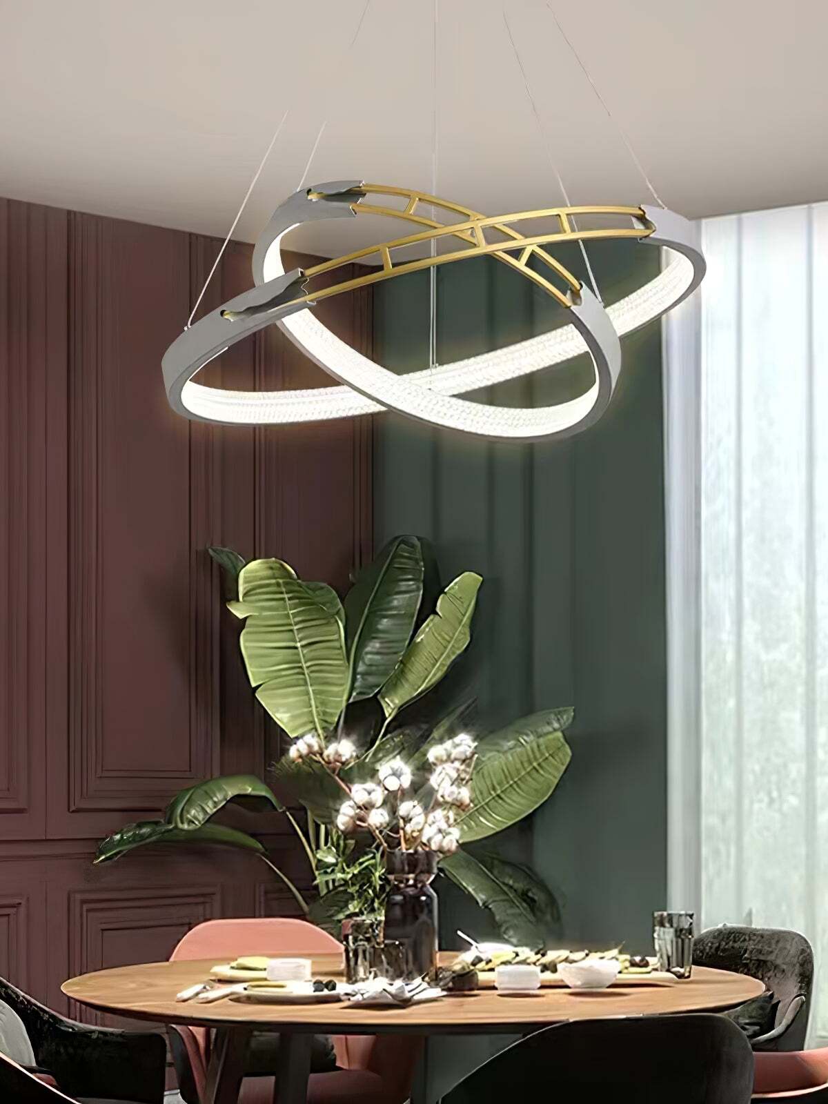 Circular Ring Pendant Light