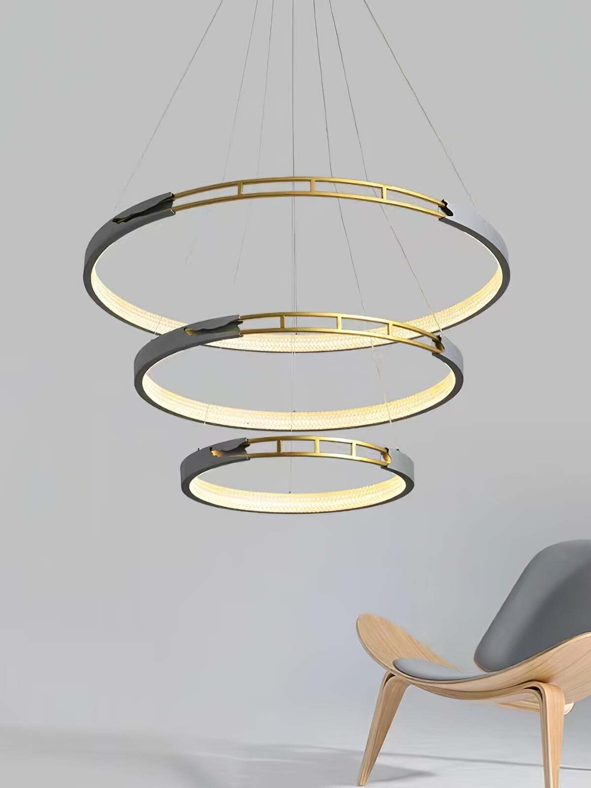 Circular Ring Pendant Light