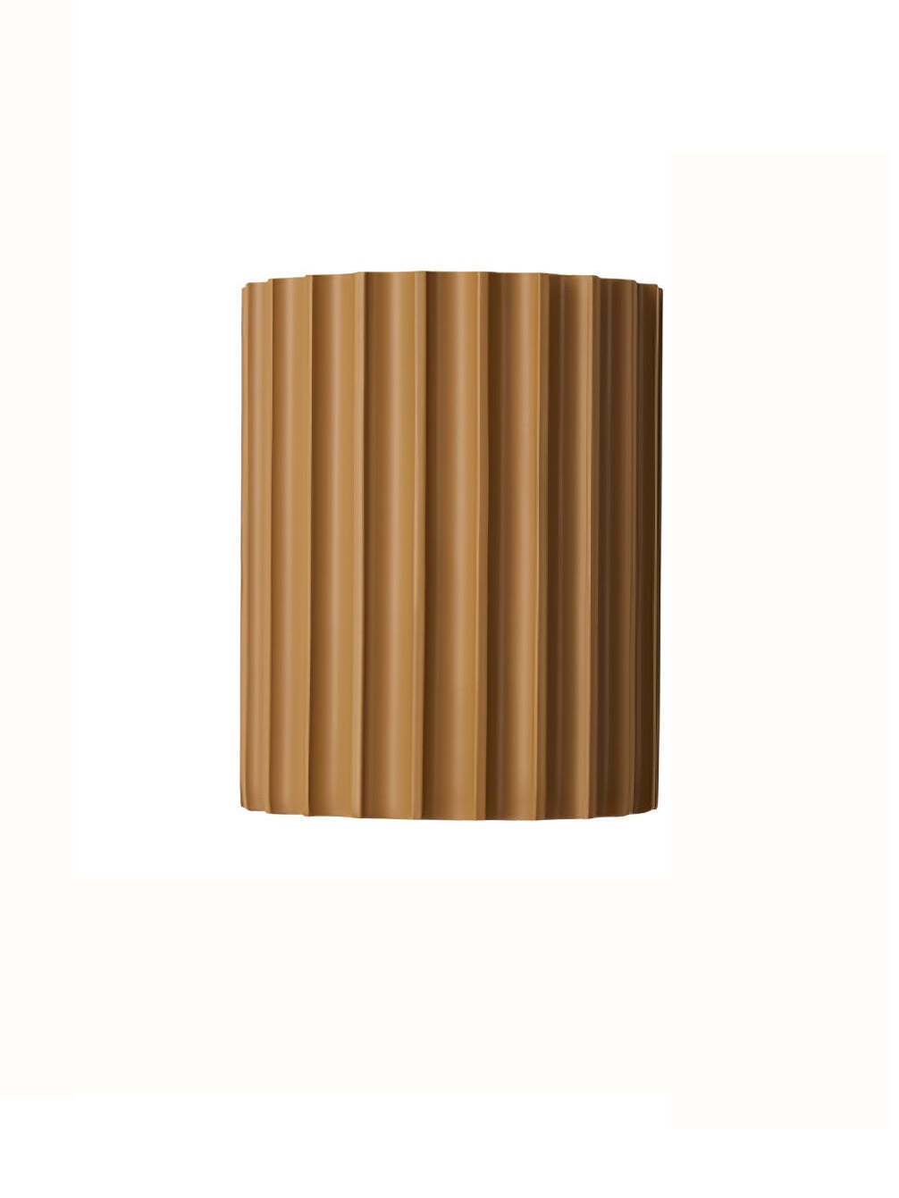 Fluted Resin Wall Light