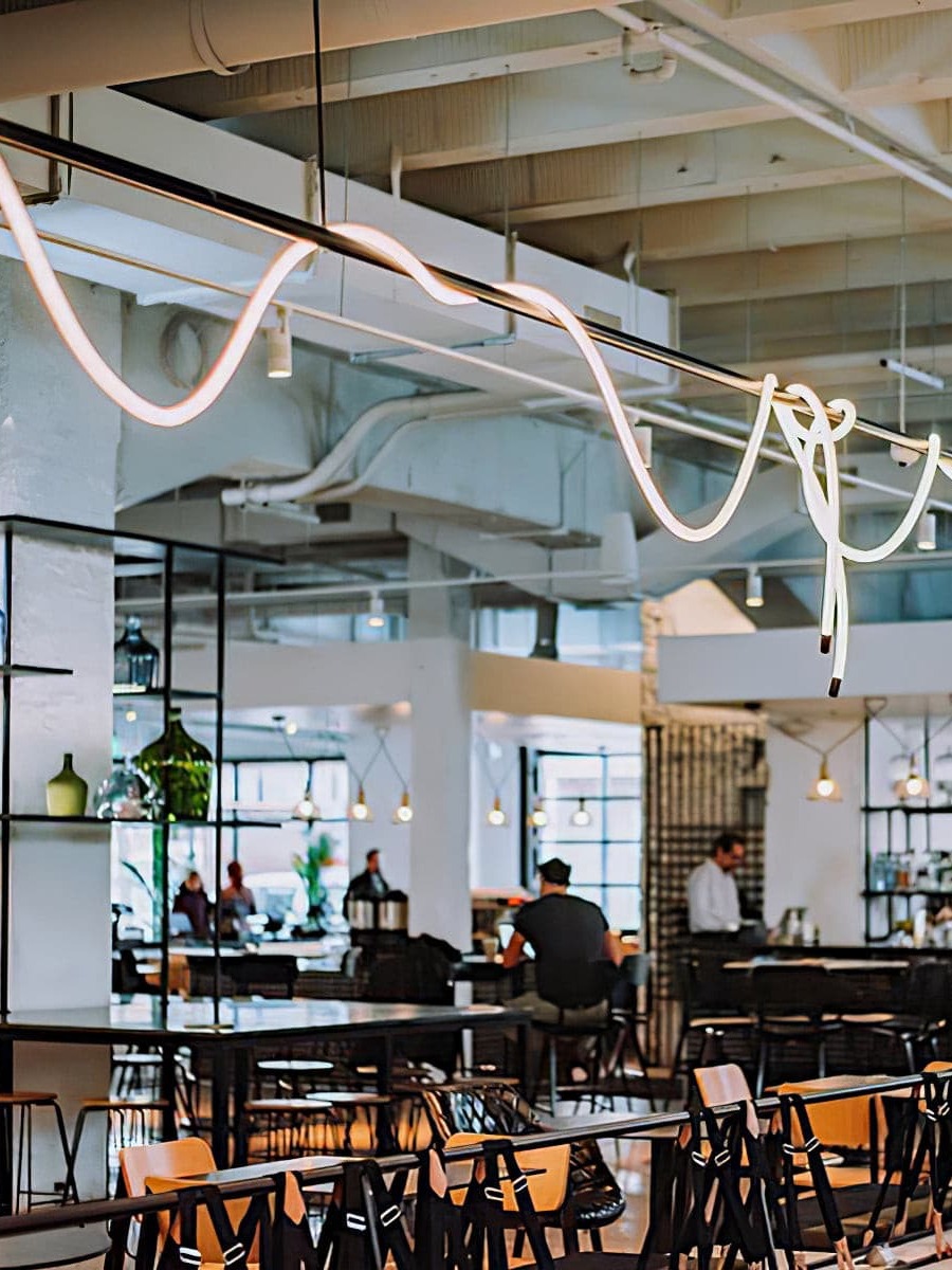 Tracer Bar Chandelier