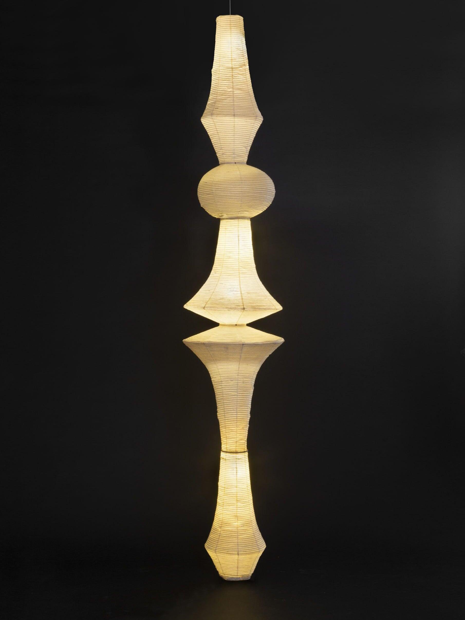 Rice Paper E Pendant Light