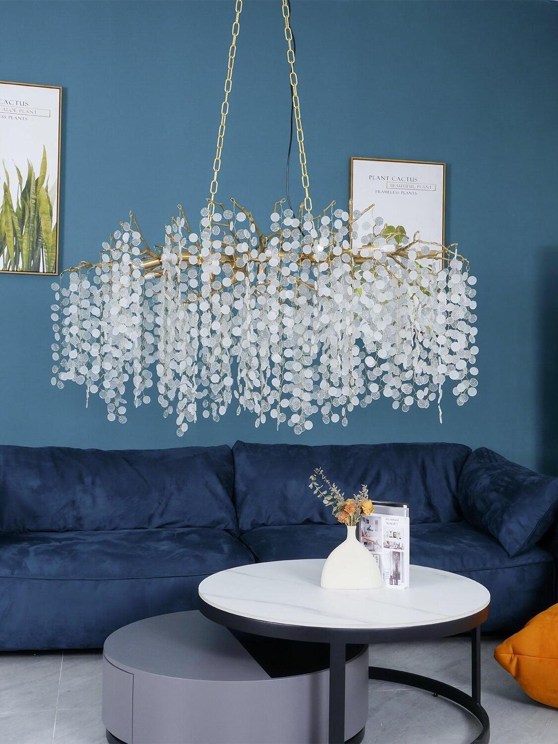 Shiro Noda Crystal Chandelier