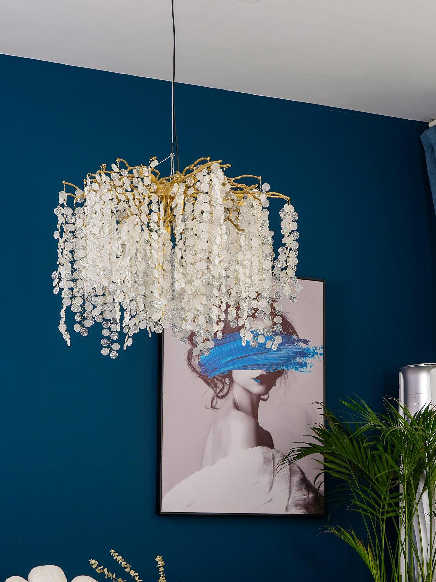 Shiro Noda Crystal Chandelier