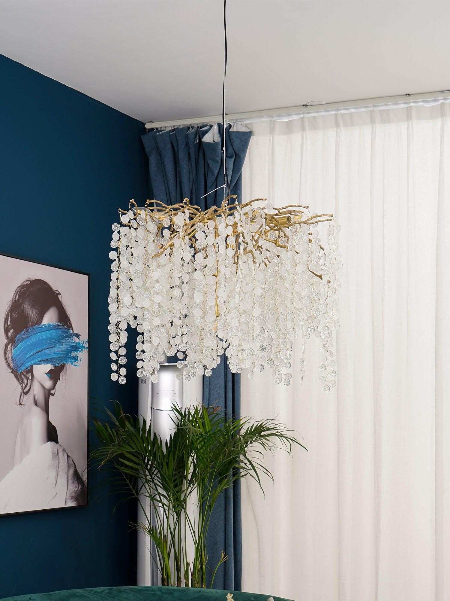 Shiro Noda Crystal Chandelier
