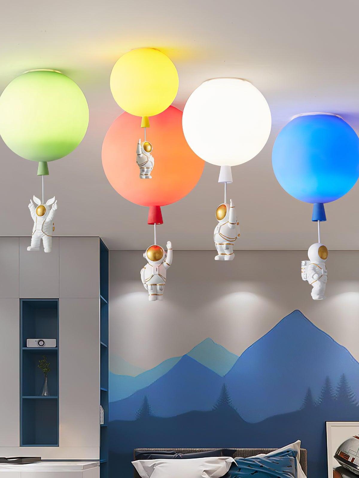 Frosted Balloon Ceiling Light
