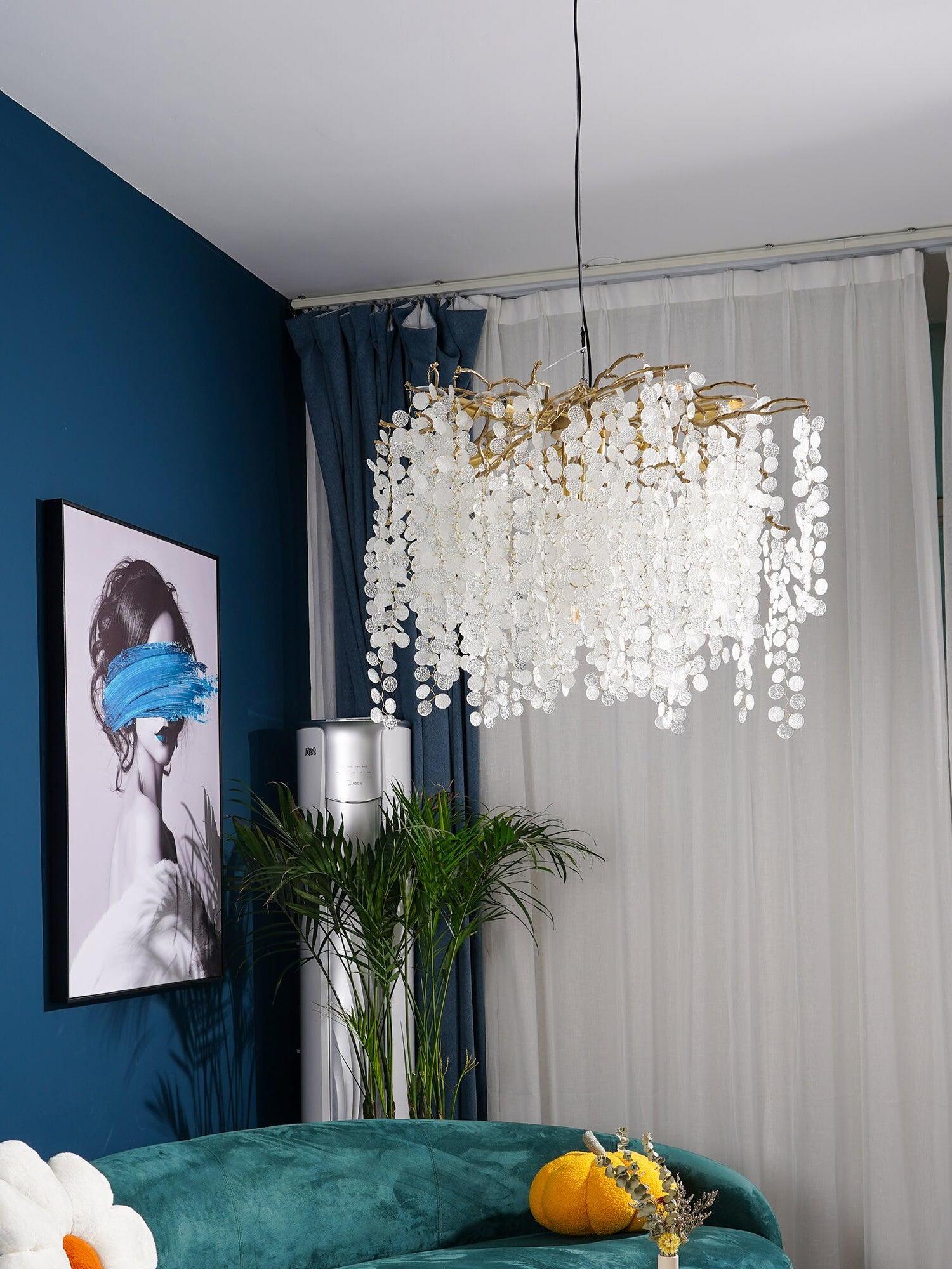 Shiro Noda Crystal Chandelier