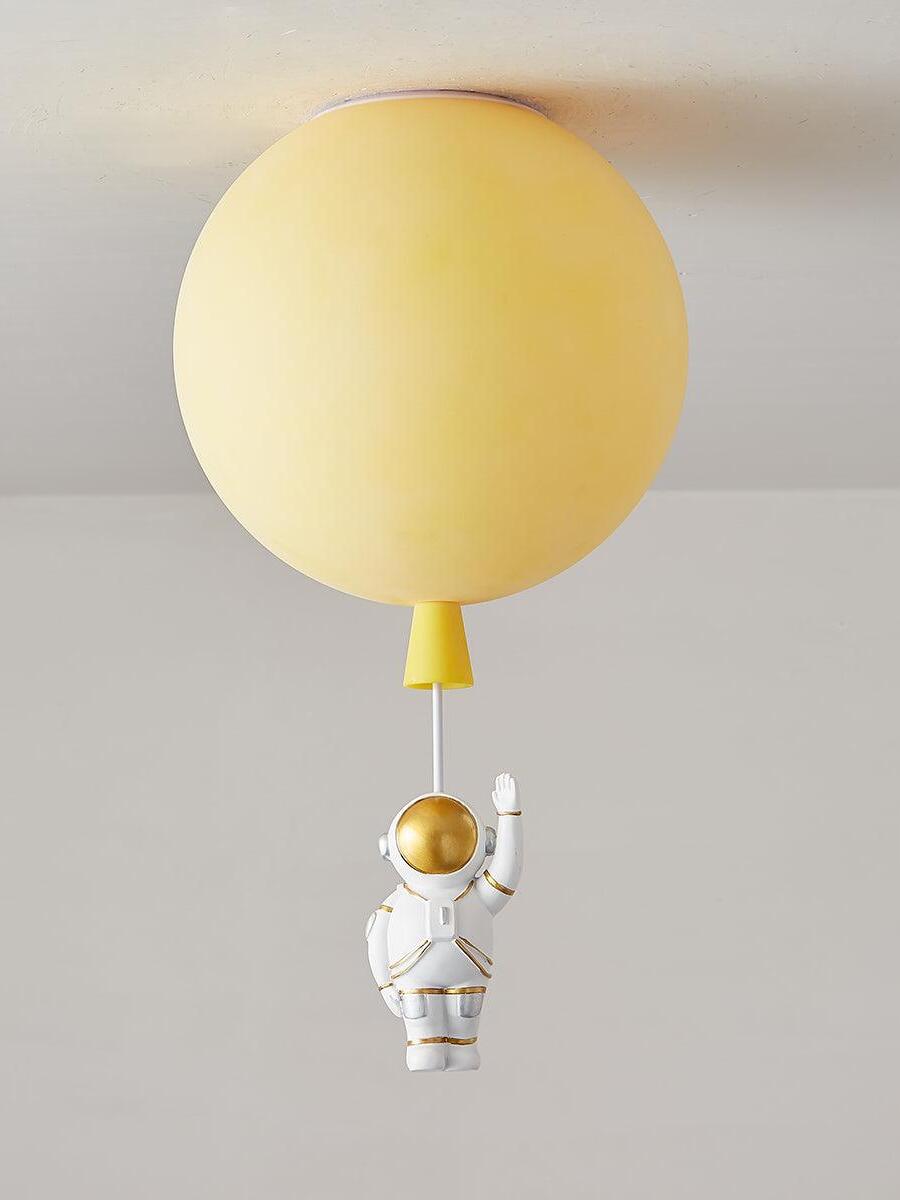 Frosted Balloon Ceiling Light
