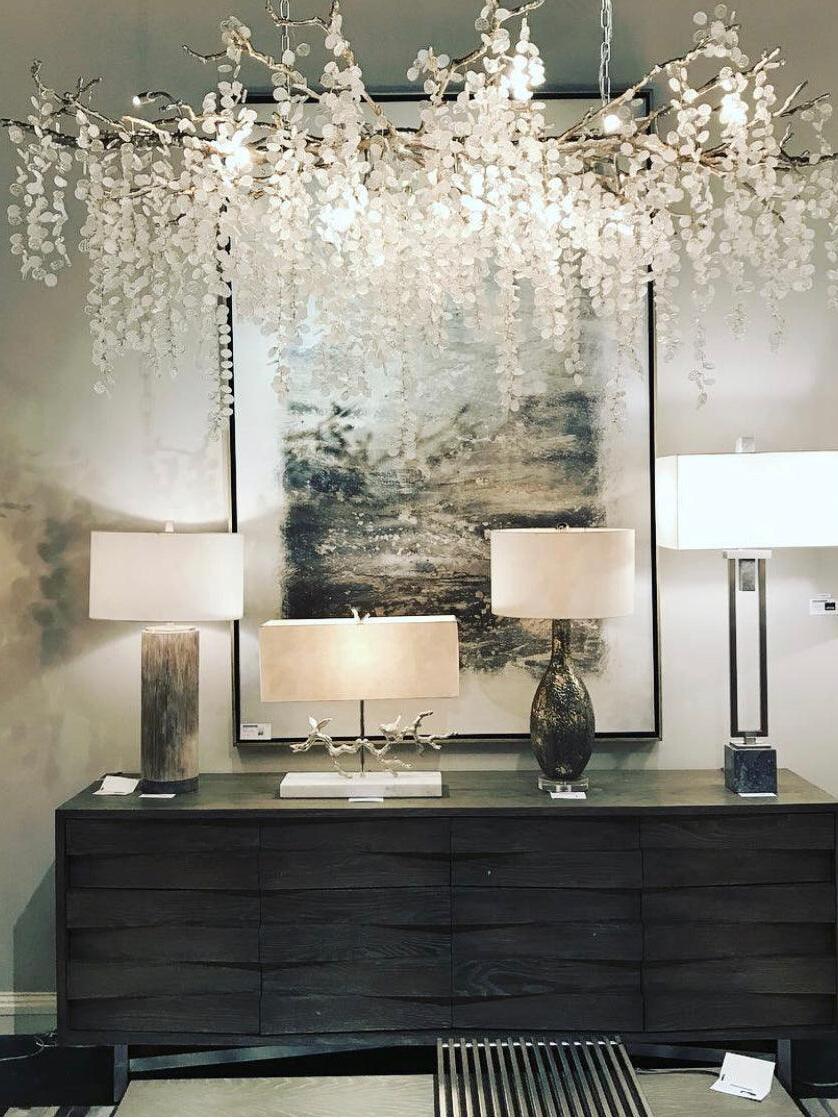 Shiro Noda Crystal Chandelier