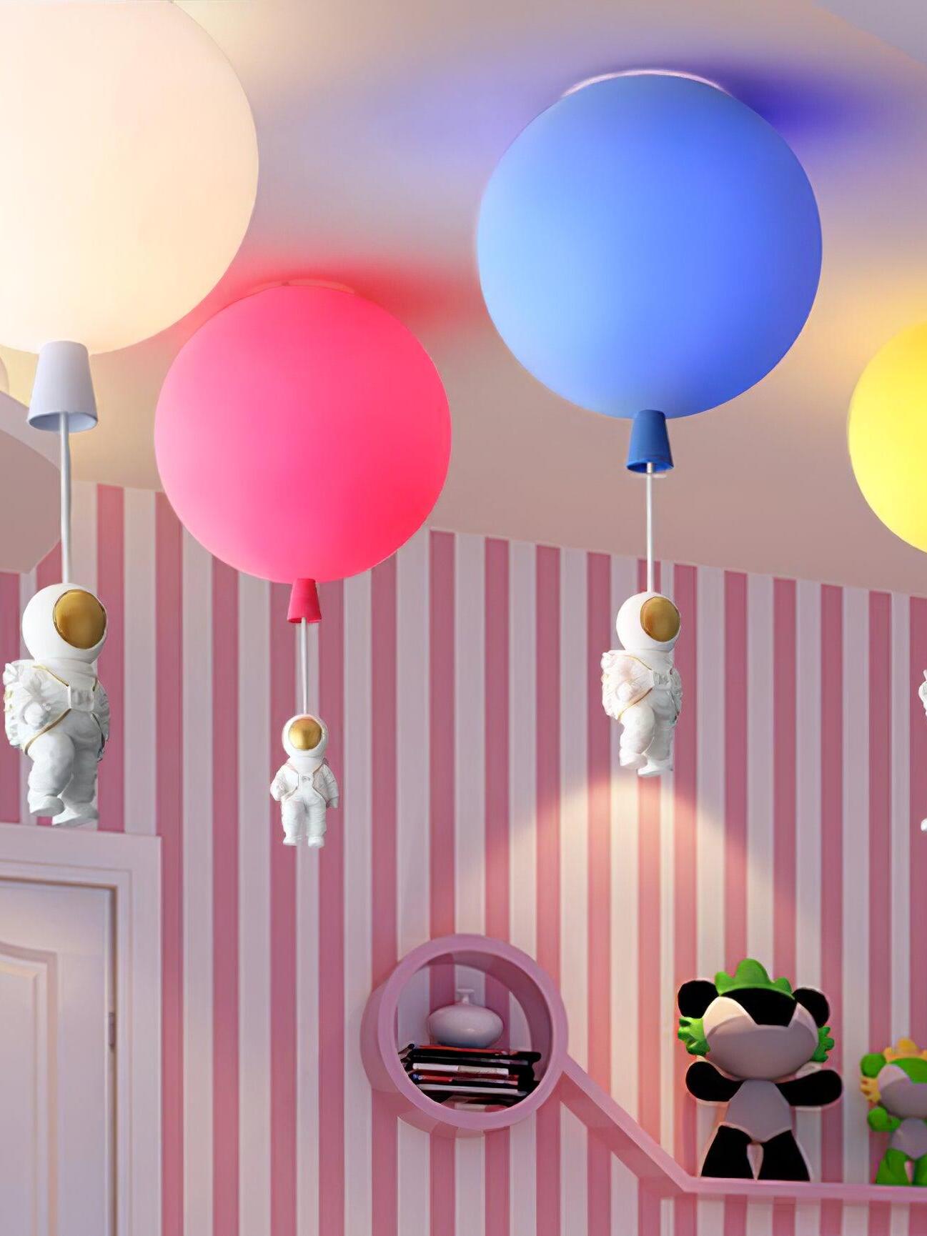 Frosted Balloon Ceiling Light
