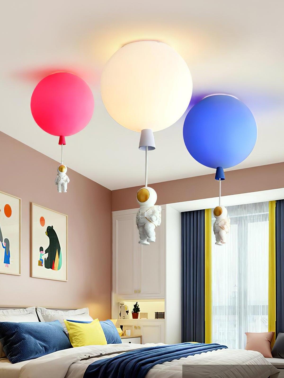 Frosted Balloon Ceiling Light
