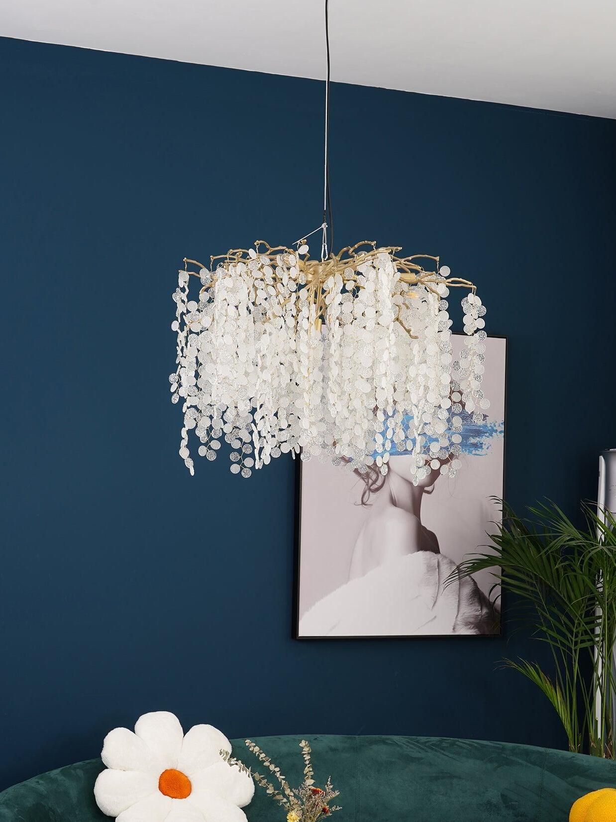 Shiro Noda Crystal Chandelier