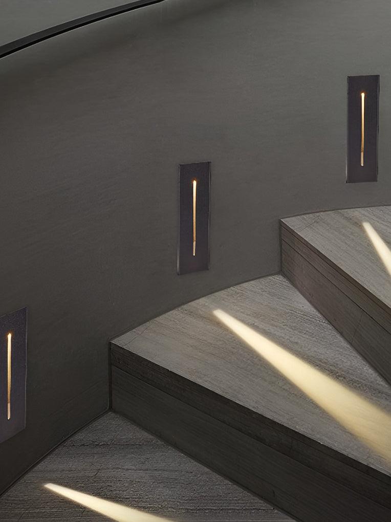 Rectangle 3W LED IP65 Waterproof Recessed Modern Stair Lights Corner ...