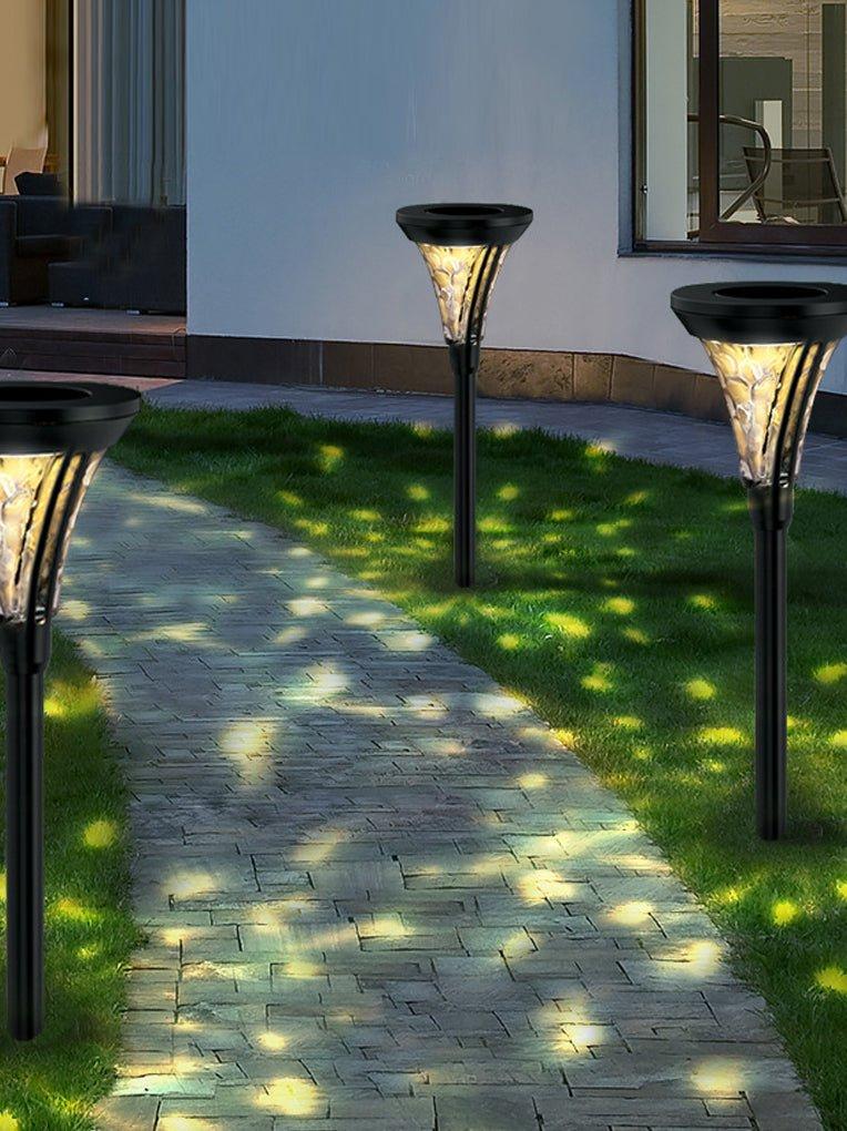 Outdoor Solar Post Lights LED Garden Lights Pathway Lights Landscape ...